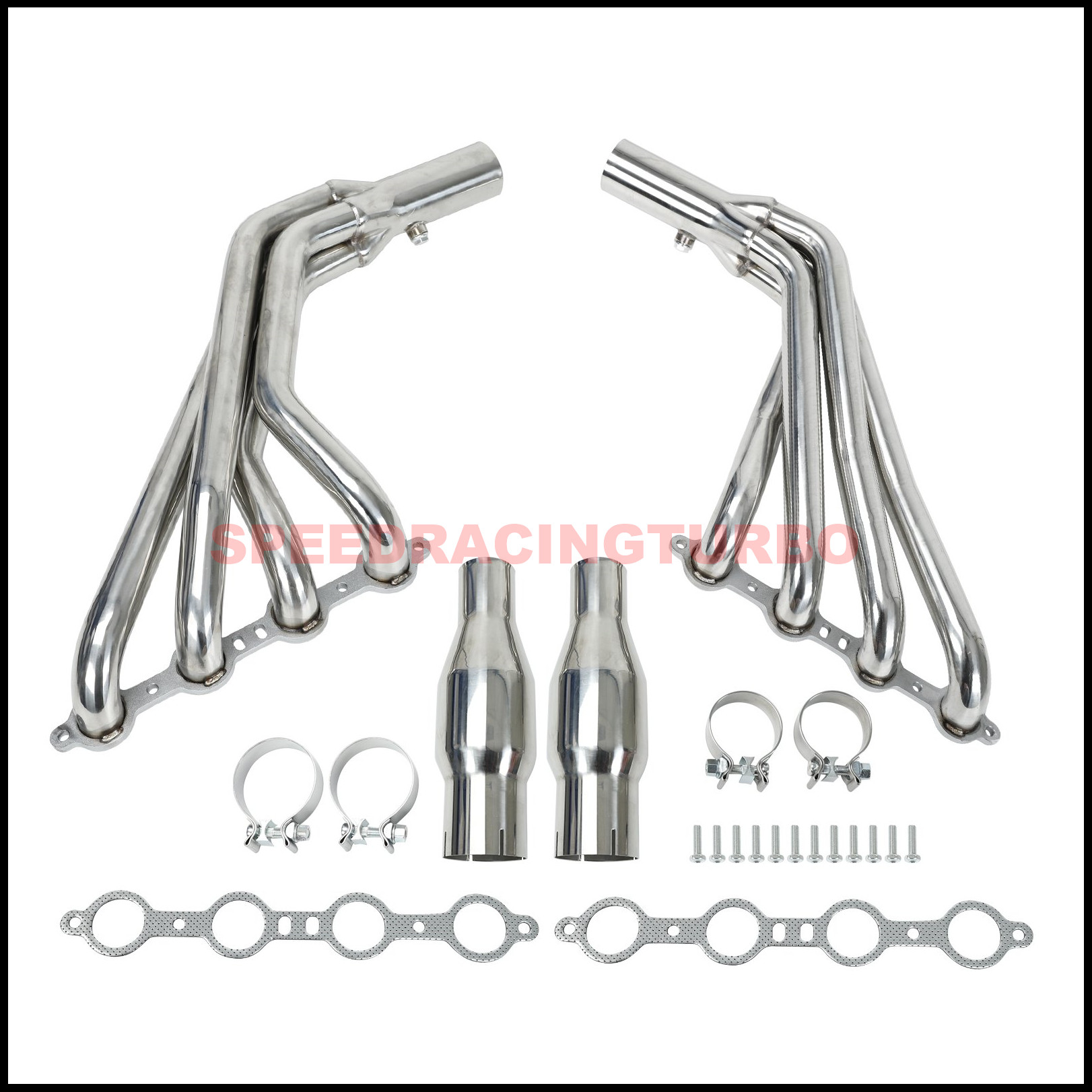 LONG TUBEEXHAUST HEADERS FOR 10-15 CHEVY CAMARO SS LS3 6.2 EXHAUST ...